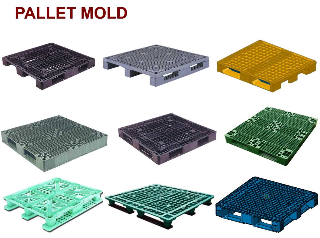 Plastic Pallet Molds - Heavy Duty & Lightweight Structural Design